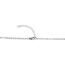 Adelia&acute;s Kette ohne Anh&auml;nger ADELIA&acute;S "Halskette &ndash; Ankerkette aus Edelstahl 45 cm", silber, Halsketten, Damen, 45cm, Edelstahl, Geschenkidee: zeitlos und vielseitig