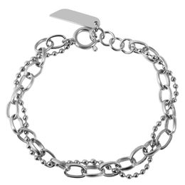 Adelia&acute;s Armband ADELIA&acute;S "Armband aus Edelstahl 18 cm", silber, Armb&auml;nder, Damen, 18cm, Edelstahl, Armband, Eine sch&ouml;ne Geschenkidee f&uuml;r jeden Anlass