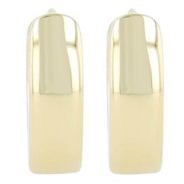Adelia&acute;s Klappcreolen ADELIA&acute;S "Ohrringe &ndash; Klappcreole aus 925 Silber", Damen, Gr. Damen, Silber 925 (Sterlingsilber), gold, Ohrringe Klappcreolen, Perfekt als Geschenk zum einen besonderen Tag