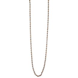 Adelia&acute;s Kette ohne Anh&auml;nger ADELIA&acute;S "Halskette &ndash; Kordelkette aus Edelstahl 45 cm", rosa (silber), Halsketten, Damen, 45cm, Edelstahl, Ein stilvolles Geschenk f&uuml;r besondere Momente