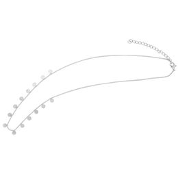 Adelia&acute;s Kette ohne Anh&auml;nger ADELIA&acute;S "Halskette aus Edelstahl 40+5", silber, Halsketten, Damen, 45cm, Edelstahl, Sch&ouml;ne Geschenkidee zum Muttertag