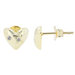 Adelia&acute;s Paar Ohrh&auml;nger ADELIA&acute;S "Ohrringe &ndash; Ohrstecker aus 925 Silber mit Zirkonia", Damen, Gr. Damen, Silber 925 (Sterlingsilber), gold, Ohrringe, Ideal als Geschenk f&uuml;r besondere Anl&auml;sse