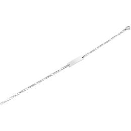 Adelia&acute;s Armband ADELIA&acute;S "Armband &ndash; Panzerarmband aus Edelstahl 18 cm", silber, Armb&auml;nder, Damen, 18cm, Edelstahl, Armband, Zum Verschenken &ndash; passend f&uuml;r viele Anl&auml;sse