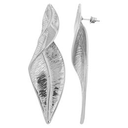 Adelia&acute;s Paar Ohrh&auml;nger ADELIA&acute;S "Ohrringe &ndash; Ohrstecker aus Edelstahl", Damen, Gr. Damen, Edelstahl, silber, Ohrringe, Geschenkidee: zeitlos und vielseitig