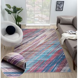 Outdoorteppich "Amara, LAGERR&Auml;UMUNG", bunt, B:160cm H:10mm L:230cm, Polyester, MyFlair M&Ouml;BEL & ACCESSOIRES, Teppiche, Outdoorteppich, bedruckt, modernes Design, In- & Outdoor geeignet, waschbar
