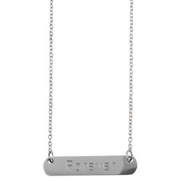 Adelia&acute;s Kette ohne Anh&auml;nger ADELIA&acute;S "Halskette mit Anh&auml;nger &ndash; aus Edelstahl", silber, Halsketten, Damen, 43cm, Edelstahl, Ideal zum Verschenken &ndash; schlicht und stilvoll