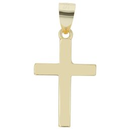 Adelia&acute;s Kettenanh&auml;nger ADELIA&acute;S "Anh&auml;nger &ndash; Kreuz Kreuzanh&auml;nger aus 925 Silber", gold, Schmuckanh&auml;nger, Damen, Silber 925 (Sterlingsilber), Kettenanh&auml;nger, Ideal als Geschenk f&uuml;r besondere Anl&auml;sse