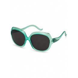 Sonnenbrille "Paris", Damen, blau (aqua), Collezione Alessandro, transparent, Sonnenbrillen Sonnenbrille, Rahmen im Trasparent-Look