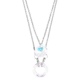 Adelia&acute;s Kette ohne Anh&auml;nger ADELIA&acute;S "Halskette &ndash; Ankerkette aus Edelstahl 45 cm", silber, Halsketten, Damen, 45cm, Edelstahl, Perfekt als Geschenk zum Jubil&auml;um