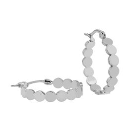 Adelia&acute;s Paar Creolen ADELIA&acute;S "Ohrringe &ndash; Creole aus Edelstahl", Damen, Gr. Damen, Edelstahl, silber, Ohrringe, Perfekt zum Verschenken an besondere Menschen