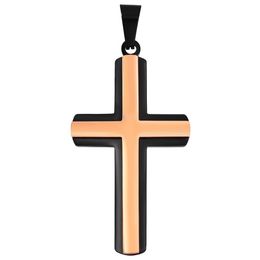 Adelia&acute;s Kettenanh&auml;nger ADELIA&acute;S "Anh&auml;nger &ndash; Kreuz Kreuzanh&auml;nger aus Edelstahl", gold, Schmuckanh&auml;nger, Damen, Edelstahl, Kettenanh&auml;nger, Perfekt als Geschenk f&uuml;r besondere Menschen
