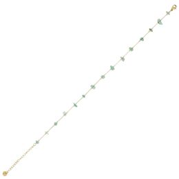 Adelia&acute;s Kettenanh&auml;nger ADELIA&acute;S "Anh&auml;nger aus Edelstahl mit Perle", gold, Schmuckanh&auml;nger, Damen, Edelstahl, Kettenanh&auml;nger, Ideal als Geschenk &ndash; dezent und elegant