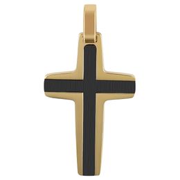 Adelia&acute;s Kettenanh&auml;nger ADELIA&acute;S "Anh&auml;nger &ndash; Kreuz Kreuzanh&auml;nger aus Edelstahl", schwarz, Schmuckanh&auml;nger, Damen, Edelstahl, Kettenanh&auml;nger, Zum Verschenken an Menschen, die Ihnen am Herzen liegen