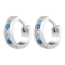 Adelia&acute;s Paar Ohrh&auml;nger ADELIA&acute;S "Ohrringe aus 925 Silber", Damen, Gr. Damen, Silber 925 (Sterlingsilber), blau (silber), Ohrringe, Geschenkidee: zeitlos und vielseitig