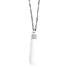 Adelia&acute;s Kette ohne Anh&auml;nger ADELIA&acute;S "Halskette &ndash; Schlangenkette aus Edelstahl 75 cm", silber, Halsketten, Damen, 75cm, Edelstahl, Zum Verschenken &ndash; passend f&uuml;r viele Anl&auml;sse