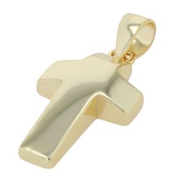 Adelia&acute;s Kettenanh&auml;nger ADELIA&acute;S "Anh&auml;nger &ndash; Kreuz Kreuzanh&auml;nger aus 925 Silber", gold, Schmuckanh&auml;nger, Damen, Silber 925 (Sterlingsilber), Kettenanh&auml;nger, Eine sch&ouml;ne Geschenkidee f&uuml;r jeden Anlass