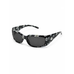 Sonnenbrille "Edelwei&szlig;", Damen, wei&szlig;, Collezione Alessandro, gebl&uuml;mt, Sonnenbrillen Sonnenbrille, mit kleinem Edelwei&szlig;