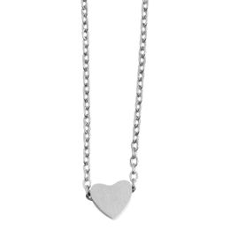 Adelia&acute;s Kette ohne Anh&auml;nger ADELIA&acute;S "Halskette mit Anh&auml;nger &ndash; aus Edelstahl", silber, Halsketten, Damen, 48cm, Edelstahl, Ideal als Geschenk &ndash; dezent und elegant
