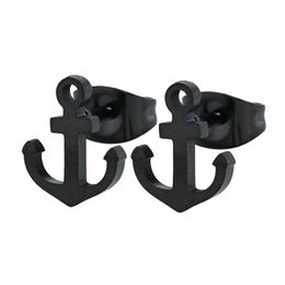 Adelia&acute;s Paar Ohrh&auml;nger ADELIA&acute;S "Ohrringe &ndash; Ohrstecker aus Edelstahl", Damen, Gr. Unisex, Edelstahl, schwarz, Ohrringe, Ideal als Geschenk f&uuml;r besondere Anl&auml;sse