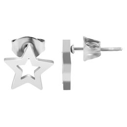 Adelia&acute;s Paar Ohrh&auml;nger ADELIA&acute;S "Ohrringe &ndash; Ohrstecker aus Edelstahl", Damen, Gr. Damen, Edelstahl, silber, Ohrringe, Ideal als Geschenk f&uuml;r besondere Anl&auml;sse