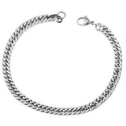 Adelia&acute;s Armband ADELIA&acute;S "Armband aus Edelstahl 23 cm", silber, Armb&auml;nder, Damen, 23cm, Edelstahl, Armband, Ideal als Geschenk f&uuml;r besondere Anl&auml;sse