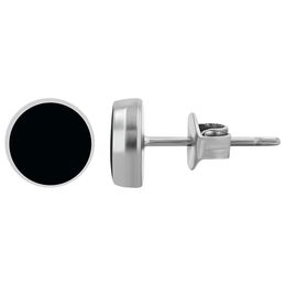 Adelia&acute;s Paar Ohrh&auml;nger ADELIA&acute;S "Ohrringe &ndash; Ohrstecker aus Titan mit Strass Steinchen", Damen, Gr. Unisex, Titan, schwarz, Ohrringe, Perfekt zum Verschenken an besondere Menschen