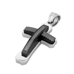 Adelia&acute;s Kettenanh&auml;nger ADELIA&acute;S "Anh&auml;nger &ndash; Kreuz Kreuzanh&auml;nger aus Edelstahl", silber, Schmuckanh&auml;nger, Damen, Edelstahl, Kettenanh&auml;nger, Ideal als Geschenk &ndash; dezent und elegant