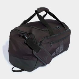Sporttasche adidas Performance "TRA DEF DUF S G", carbon, schwarz, Obermaterial: 100% Polyester, Taschen Sporttasche, f&uuml;r Erwachsene, mit sportlichem Stil