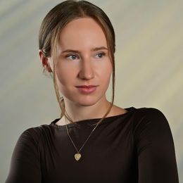 Adelia&acute;s Kette ohne Anh&auml;nger ADELIA&acute;S "Halskette mit Anh&auml;nger &ndash; Herz aus Edelstahl", gold, Halsketten, Damen, 43cm, Edelstahl, Perfekt als Geschenk zum Valentinstag
