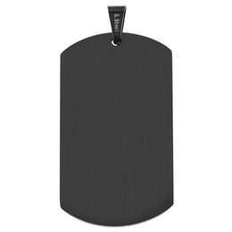 Adelia&acute;s Kettenanh&auml;nger ADELIA&acute;S "Anh&auml;nger &ndash; Gravuranh&auml;nger aus Edelstahl", schwarz, Schmuckanh&auml;nger, Damen, Edelstahl, Kettenanh&auml;nger, Ein Geschenk, das Freude macht