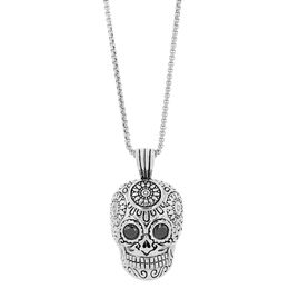 Adelia&acute;s Kette ohne Anh&auml;nger ADELIA&acute;S "Halskette mit Anh&auml;nger &ndash; Totenkopf aus Edelstahl", silber, Halsketten, Damen, 60cm, Edelstahl, Ein kleines Geschenk mit gro&szlig;er Wirkung