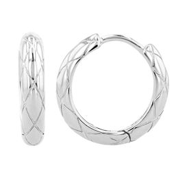 Adelia&acute;s Klappcreolen ADELIA&acute;S "Ohrringe &ndash; Klappcreole aus 925 Silber", Damen, Gr. Damen, Silber 925 (Sterlingsilber), silber, Ohrringe Klappcreolen, Zum Verschenken &ndash; passend f&uuml;r viele Anl&auml;sse