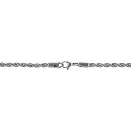 Adelia&acute;s Kette ohne Anh&auml;nger ADELIA&acute;S "Halskette mit Anh&auml;nger &ndash; Kreuz aus Edelstahl", silber, Halsketten, Damen, 61cm, Edelstahl, Geschenkidee: zeitlos und vielseitig
