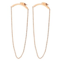 Adelia&acute;s Paar Ohrh&auml;nger ADELIA&acute;S "Ohrringe aus Edelstahl", Damen, Gr. Damen, Edelstahl, gold, Ohrringe, Eine sch&ouml;ne Geschenkidee f&uuml;r jeden Anlass