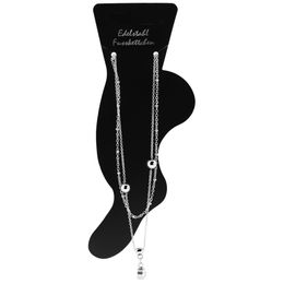 Adelia&acute;s Armband ADELIA&acute;S "Armband aus Edelstahl mit Strass Steinchen 24+5 cm", silber, Armb&auml;nder, Damen, 29cm, Edelstahl, Armband, Ideal als Geschenk zum Jubil&auml;um