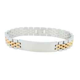 Adelia&acute;s Gliederarmband ADELIA&acute;S "Armband &ndash; Gliederarmband aus Edelstahl 21 cm", silber, Armb&auml;nder, Damen, 21cm, Edelstahl, Gliederarmband, Perfekt als Geschenk zum Jubil&auml;um