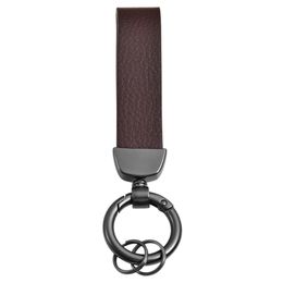 Adelia&acute;s Kettenanh&auml;nger ADELIA&acute;S "Anh&auml;nger &ndash; Schl&uuml;sselanh&auml;nger aus Leder", braun, Schmuckanh&auml;nger, Damen, Leder, Kettenanh&auml;nger, Sch&ouml;ne Geschenkidee zum Jubil&auml;um
