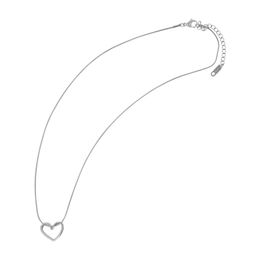 Adelia&acute;s Kette ohne Anh&auml;nger ADELIA&acute;S "Halskette mit Anh&auml;nger &ndash; Herz aus Edelstahl", silber, Halsketten, Damen, 50cm, Edelstahl, Zum Verschenken an Menschen, die Ihnen am Herzen liegen