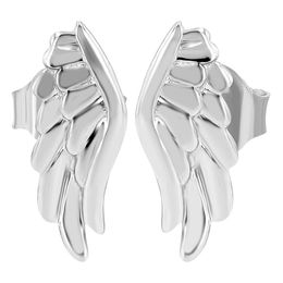 Adelia&acute;s Paar Ohrh&auml;nger ADELIA&acute;S "Ohrringe &ndash; Ohrstecker Fl&uuml;gel aus 925 Silber", Damen, Gr. Damen, Silber 925 (Sterlingsilber), silber, Ohrringe, Perfekt zum Verschenken an besondere Menschen