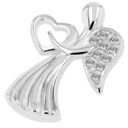 Adelia&acute;s Kettenanh&auml;nger ADELIA&acute;S "Anh&auml;nger &ndash; Herzanh&auml;nger aus 925 Silber mit Zirkonia", silber, Schmuckanh&auml;nger, Damen, Silber 925 (Sterlingsilber), Kettenanh&auml;nger, Perfekt zum Verschenken an besondere Menschen