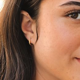 Adelia&acute;s Klappcreolen ADELIA&acute;S "Ohrringe &ndash; Klappcreole aus Edelstahl", Damen, Gr. Damen, Edelstahl, gold, Ohrringe Klappcreolen, Zum Verschenken an Menschen, die Ihnen am Herzen liegen