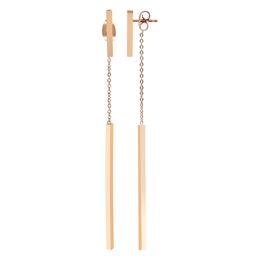 Adelia&acute;s Paar Ohrh&auml;nger ADELIA&acute;S "Ohrringe &ndash; Ohrstecker aus Edelstahl", Damen, Gr. Damen, Edelstahl, gold, Ohrringe, Ideal als Geschenk zum Jubil&auml;um