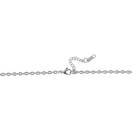 Adelia&acute;s Kette ohne Anh&auml;nger ADELIA&acute;S "Halskette mit Anh&auml;nger &ndash; M&uuml;nze aus Edelstahl", silber, Halsketten, Damen, 48cm, Edelstahl, Ideal als Geschenk f&uuml;r besondere Anl&auml;sse