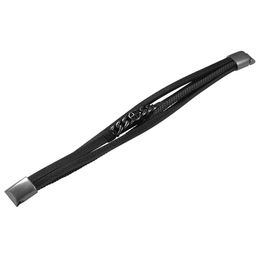 Adelia&acute;s Armband ADELIA&acute;S "Armband &ndash; Lederarmband aus Leder 21 cm", schwarz, Armb&auml;nder, Damen, 21cm, Leder, Armband, Geschenkidee: zeitlos und vielseitig