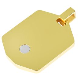 Adelia&acute;s Kettenanh&auml;nger ADELIA&acute;S "Anh&auml;nger aus Edelstahl", gold, Schmuckanh&auml;nger, Damen, Edelstahl, Kettenanh&auml;nger, Ein stilvolles Geschenk f&uuml;r besondere Momente