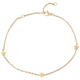 Adelia&acute;s Armband ADELIA&acute;S "Armband &ndash; Stern aus Edelstahl 22 cm", gold, Armb&auml;nder, Damen, 22cm, Edelstahl, Armband, Ideal als Geschenk &ndash; dezent und elegant