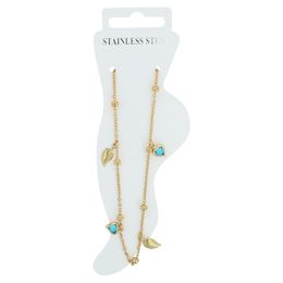 Adelia&acute;s Kettenanh&auml;nger ADELIA&acute;S "Anh&auml;nger aus Edelstahl mit Perle", gold, Schmuckanh&auml;nger, Damen, Edelstahl, Kettenanh&auml;nger, Eine sch&ouml;ne Geschenkidee f&uuml;r jeden Anlass