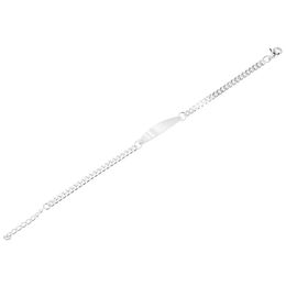 Adelia&acute;s Armband ADELIA&acute;S "Armband &ndash; Panzerarmband aus Edelstahl 20 cm", silber, Armb&auml;nder, Damen, 20cm, Edelstahl, Armband, Zum Verschenken an Menschen, die Ihnen am Herzen liegen