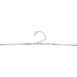 Adelia&acute;s Kette ohne Anh&auml;nger ADELIA&acute;S "Halskette mit Anh&auml;nger &ndash; aus Edelstahl", silber, Halsketten, Damen, 45cm, Edelstahl, Geschenkidee: zeitlos und vielseitig
