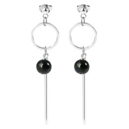 Adelia&acute;s Paar Ohrh&auml;nger ADELIA&acute;S "Ohrringe &ndash; Ohrstecker aus Edelstahl", Damen, Gr. Damen, Edelstahl, silber, Ohrringe, Ideal als Geschenk &ndash; dezent und elegant